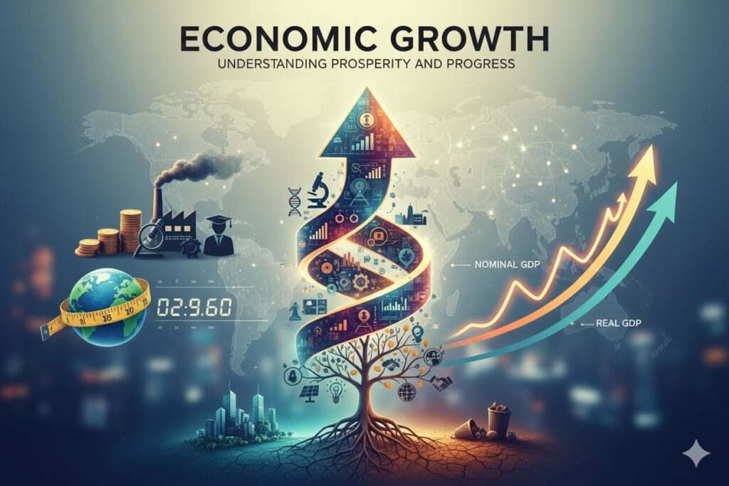 What is Economic Growth? A Guide to GDP and National Prosperity - 3auk ...